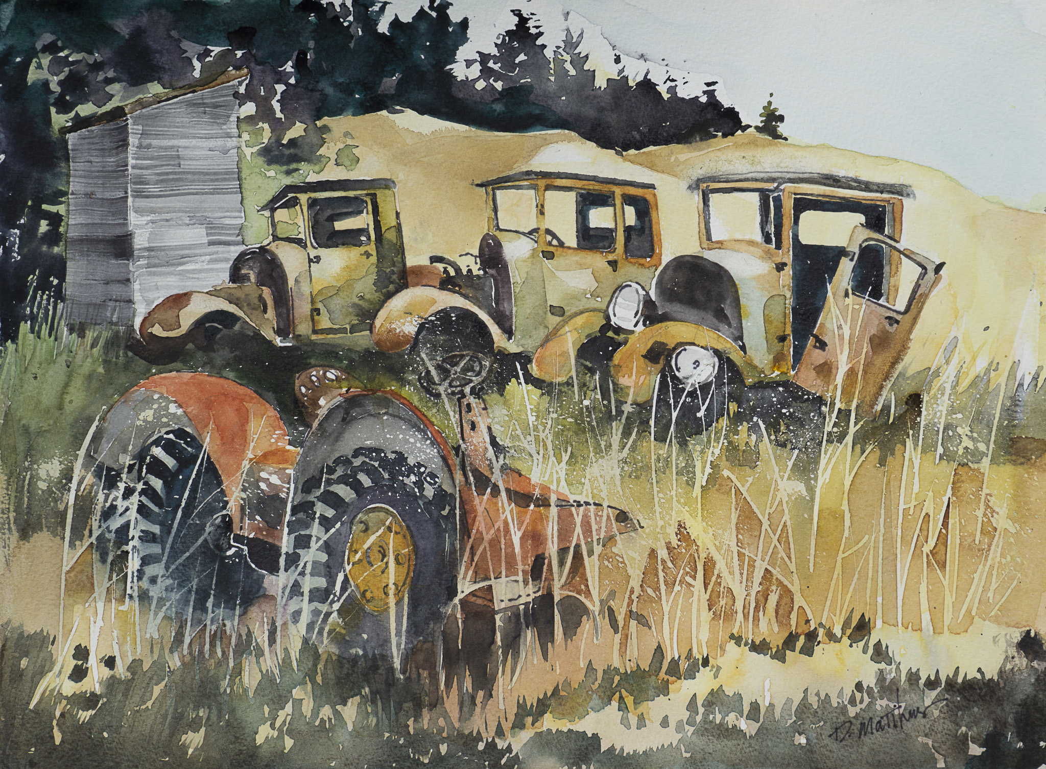Dale Matthews Artist – Watercolours and art by Dale Matthews